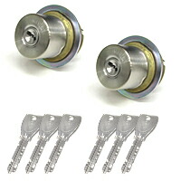 【楽天市場】PR TE0.CY ディンプルキー MIWA 鍵 シリンダー 交換用シリンダー シリンダー錠 美和ロック 取替え シリンダー2個同一 シルバー色 MIWA PR-LIX (TE0 ...