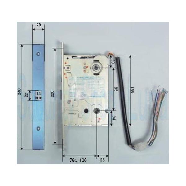 【楽天市場】MIWA AUT-CS （バックセット：76mm・100mm フロント幅：29mm フロント刻印AU） 錠ケースのみ【在庫品 ...