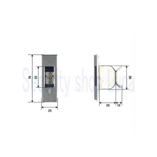 【楽天市場】MIWA 美和ロック DG2．STB （RS31） ストライク 【在庫品】：セキュリティショップ ルナ