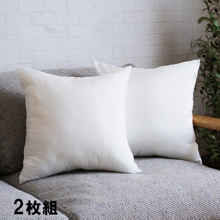【楽天市場】ヌードクッション 洗える 日本製 中身 セアテ 約45×45cm 2枚組【メーカー直送3】：KaguBuy