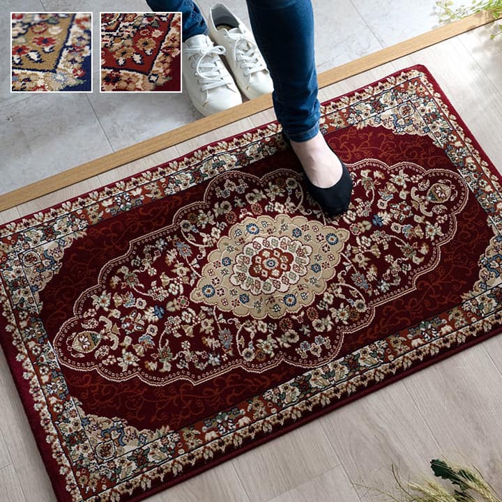 【楽天市場】トルコ製 ウィルトン織り 玄関マット 『ベルミラ』 約60×90cm：KaguBuy