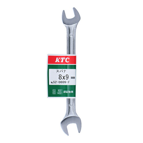 【楽天市場】【6ヶ月保証付】スパナ KTC S2-0809-F KTC独自のI型断面形状により、しなりに強く、軽いです。六角ボルト・ナットを締め緩めする為のスパナ。 BFJ1042407：家具ドキッ！