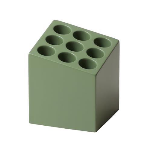 【楽天市場】ideaco(イデアコ) 傘立て マット モスグリーン 9本挿し CUBE(キューブ)：kai-shop 楽天市場店