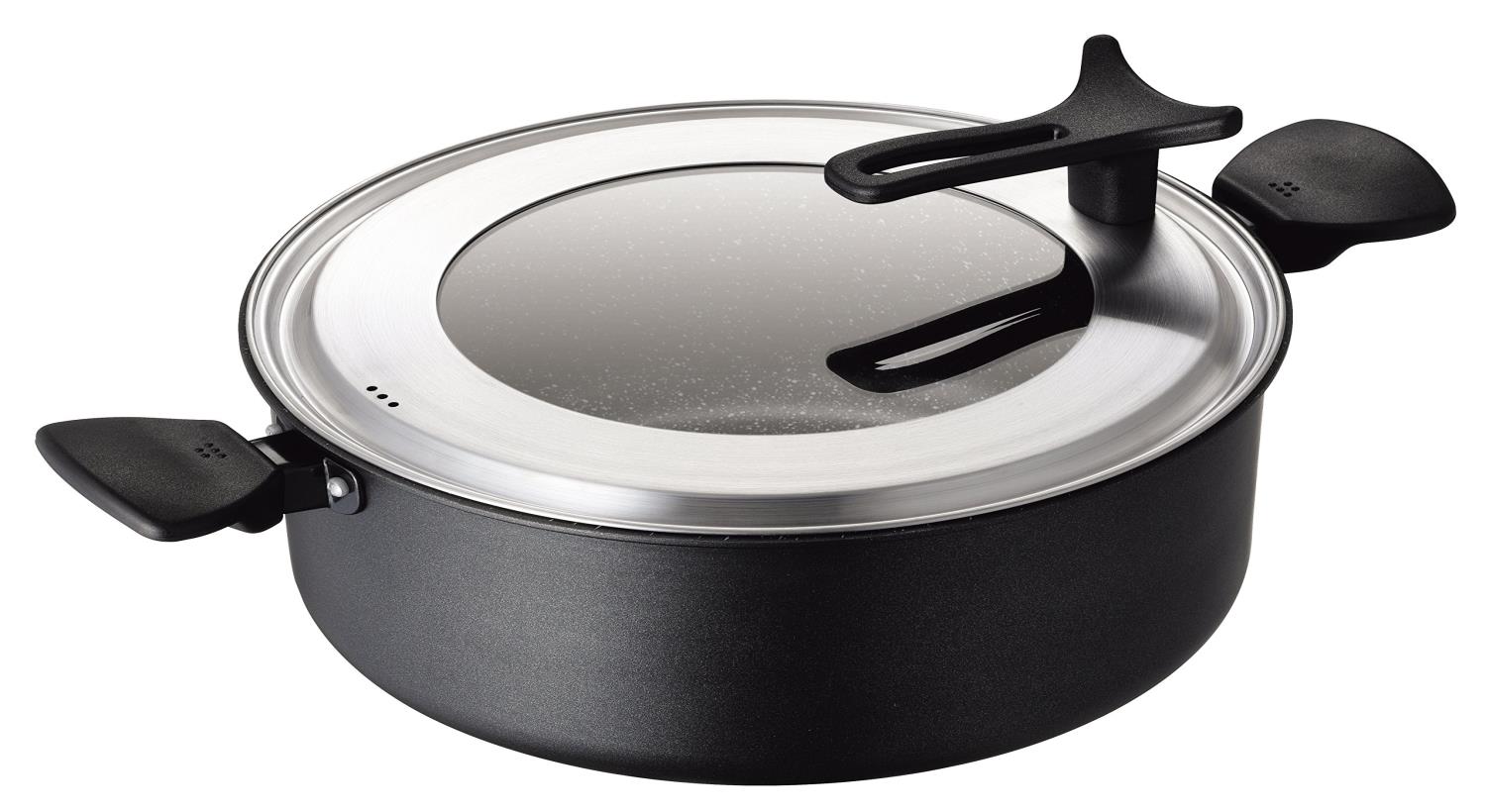 【楽天市場】貝印 KAI 軽い 軽量 両手鍋 28cm ガス火 IH対応 蓋付き PFOA PFOS フリー KHS DW5647：kai-shop 楽天市場店