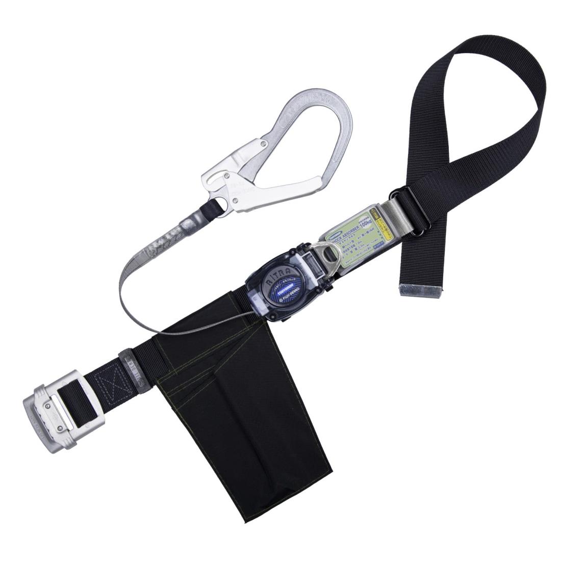 【楽天市場】[藤井電工] 新規格 胴ベルト型 リトラ 巻取式 ブラック 黒 Lサイズ ベルト長さ 1400mm TB-RL-593-BLK-L 軽量アルミフック 軽量アルミバックル 日本製 ...