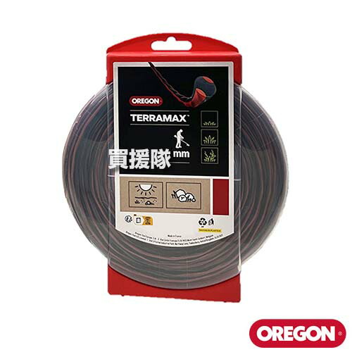 【楽天市場】オレゴン(OREGON) ナイロンコード テラマックス 3.5mm×36m ドーナツタイプ 636777 【刈払機 草刈り機 草刈機 刈払い機 芝刈機 芝刈り機 用 刈刃 替え刃 ...
