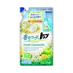 【楽天市場】【あわせ買い2999円以上で送料お得】【ライオン】【トツプ】香りつづくトップ Fresh Camomile つめかえ用 810g ...