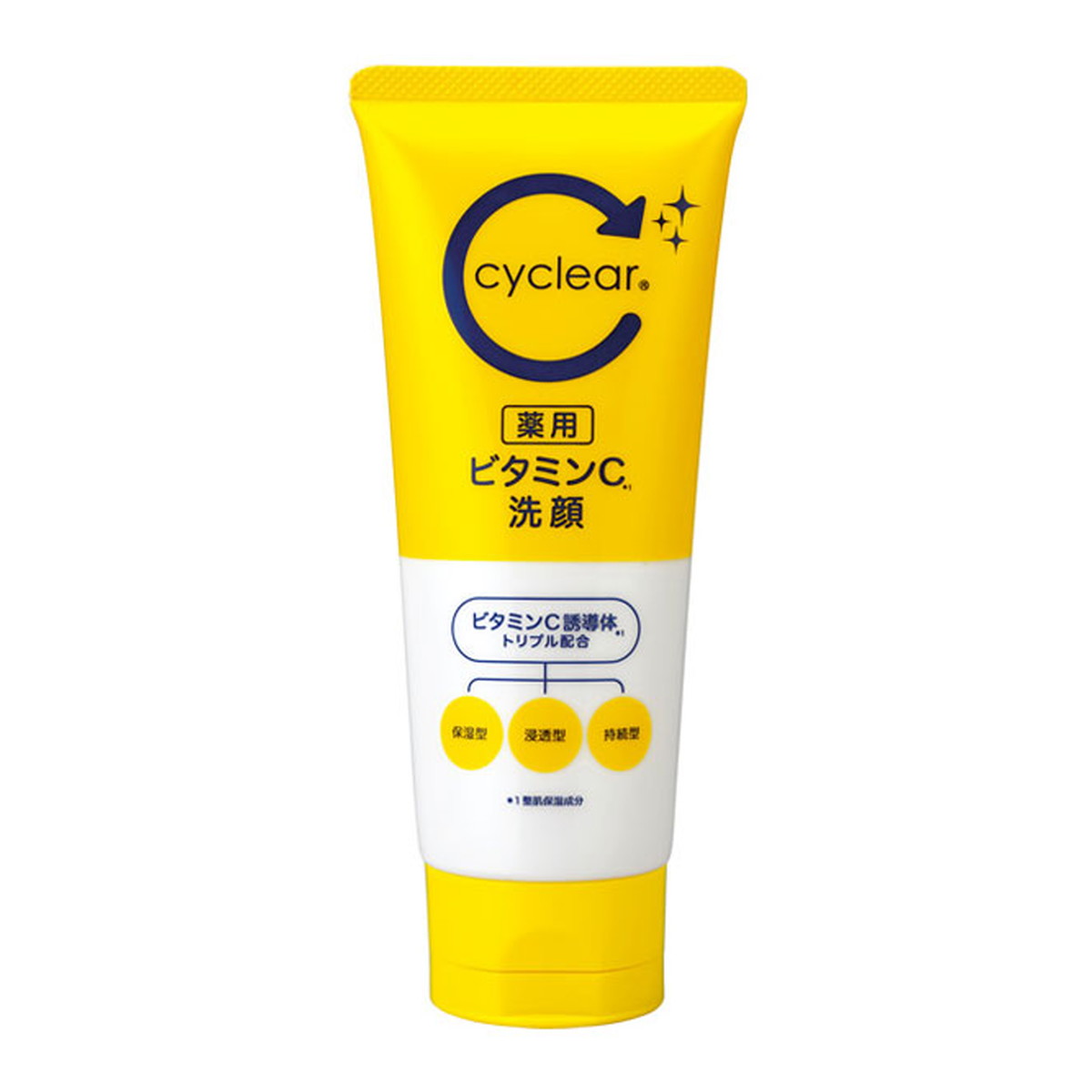 【楽天市場】【あわせ買い2999円以上で送料お得】熊野油脂 cyclear サイクリア 薬用 ビタミンC 洗顔 120g：ホームライフ