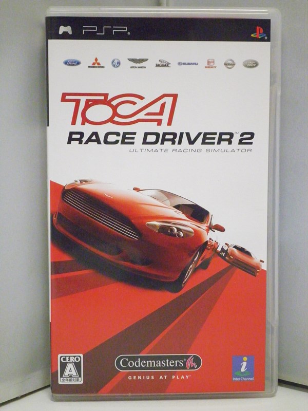 【楽天市場】【中古】PSP ソフト TOCA RACE DRIVER 2 ULTIMATE RACING SIMULATOR / レース ...