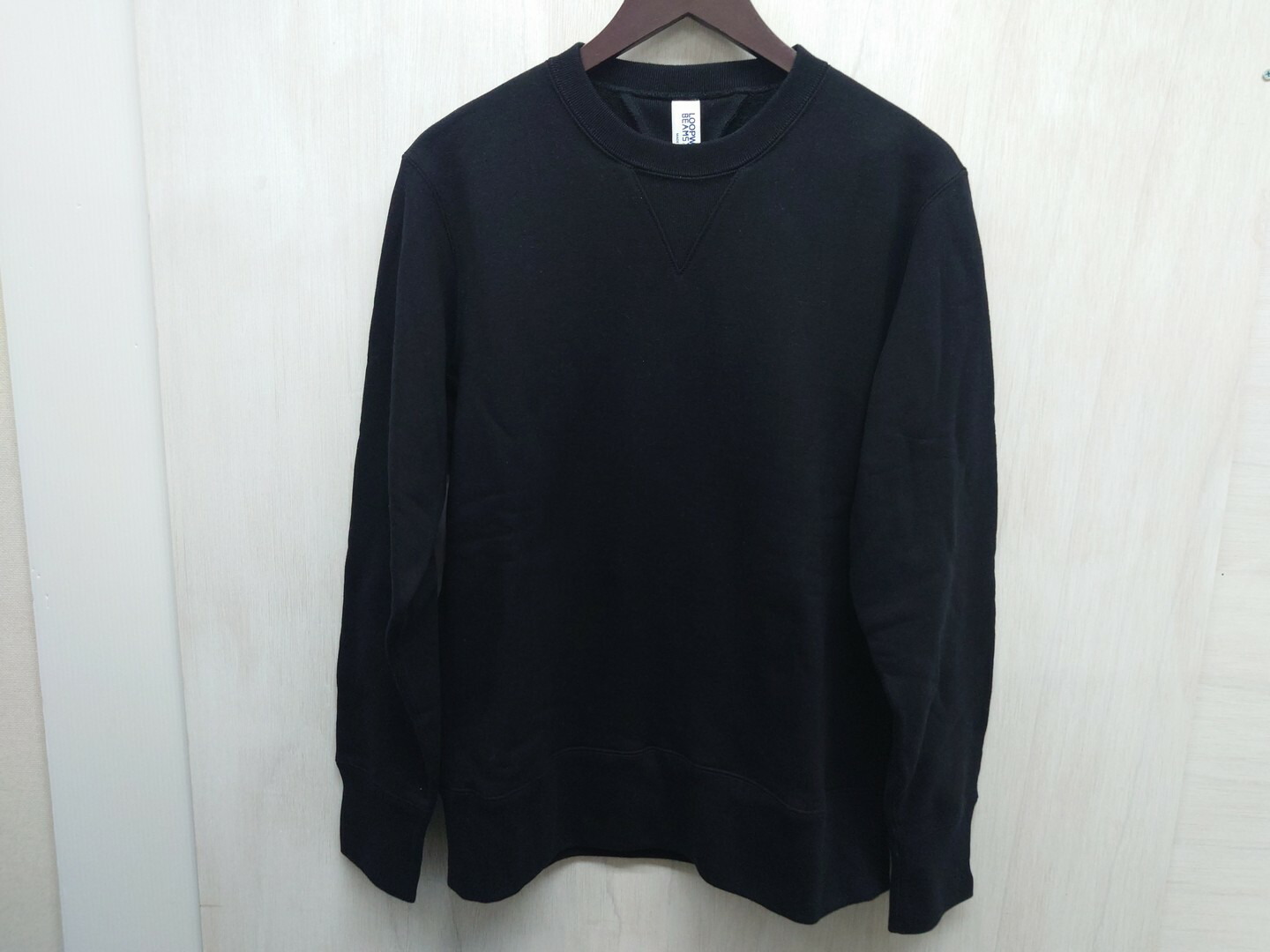 【楽天市場】【中古】LOOPWHEELER ループウィラー BEAMS PLUS別注 LW+SWT Crew BLACK Lサイズ ループウィラー 【鳥取店】：開放倉庫山陰オンラインショップ
