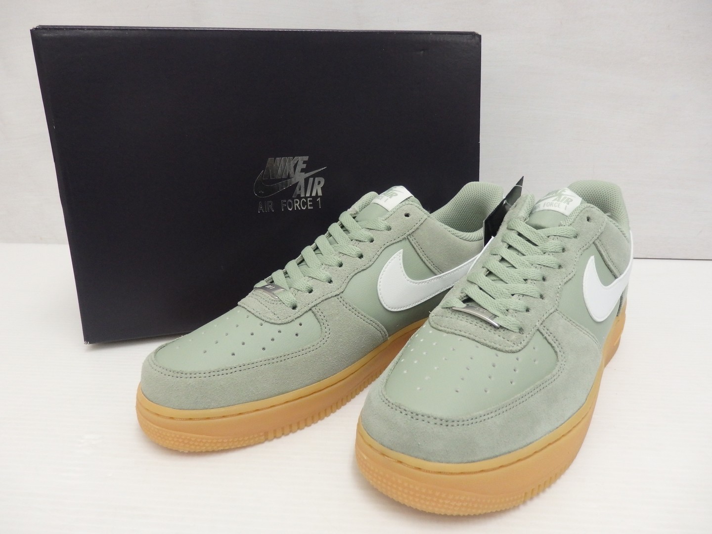 【楽天市場】【中古】 NIKE AIR FORCE 1 ’07 Jade Horizon FQ8714-300 28cm ナイキ エアフォース ...