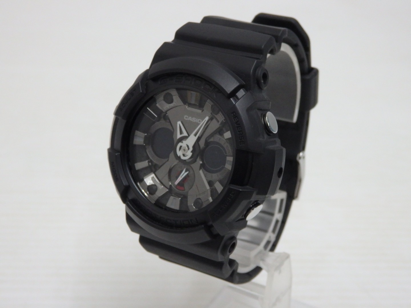 【楽天市場】【中古】 CASIO カシオ G-SHOCK Gショック GA-201 クォーツ 20気圧防水 ブラック メンズ 腕時計 【鳥取店 ...