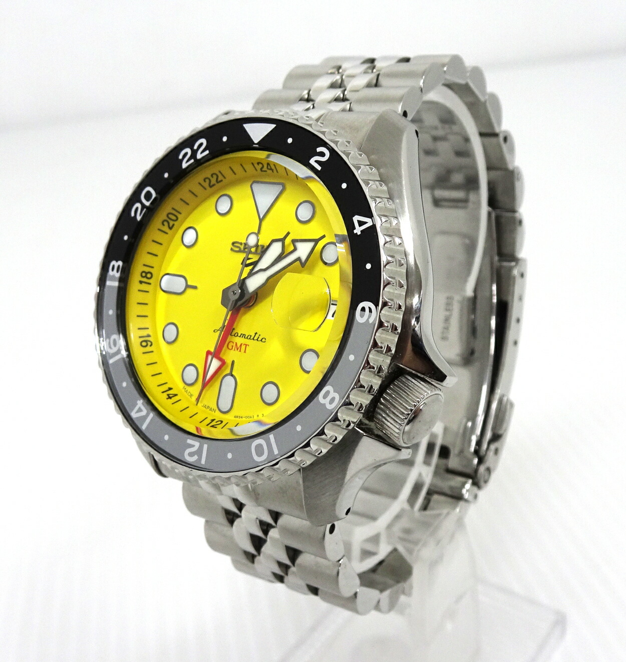 【楽天市場】【中古】SEIKO 5 SPORTS セイコー5 スポーツ SSK017 SKX SPORTS STYLE GMT 自動巻き ...