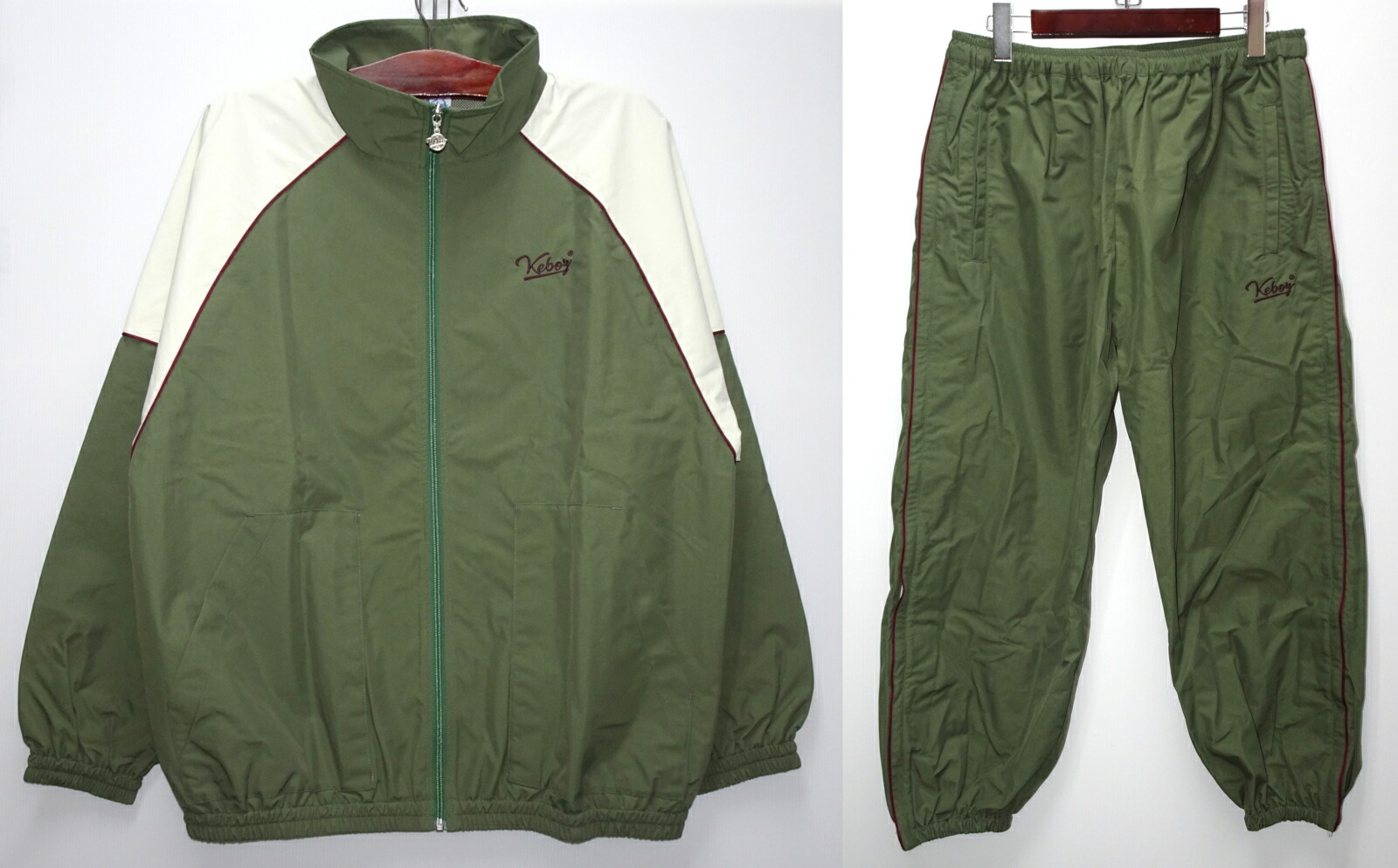 【楽天市場】【中古】KEBOZ ケボズ 2TONE TRACK JACKET PANTS トラック ジャケット パンツ セットアップ サイズ ...