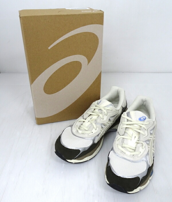 【楽天市場】【中古】asics アシックス 1203A383-103 GEL-NYC スニーカー サイズ：27.5cm CREAM/CREAM ...