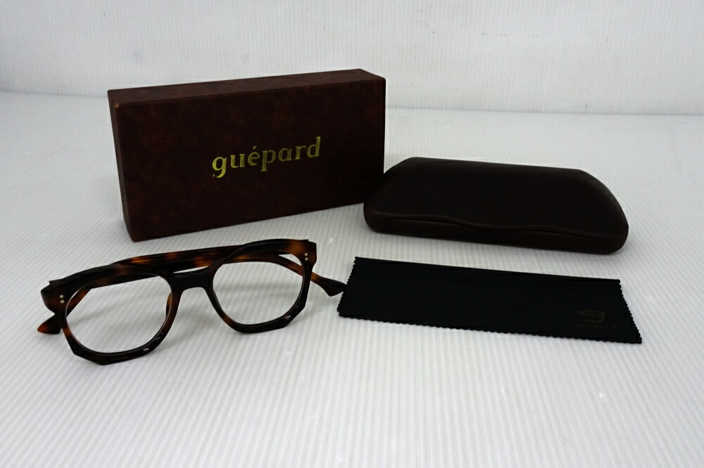 【楽天市場】【中古】guepard ギュパール GP-04 眼鏡 めがね べっこう 度なし【服飾小物】【米子店】：開放倉庫山陰オンラインショップ