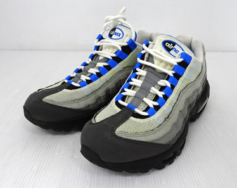 【楽天市場】【中古】NIKE ナイキ AT8696-100 AIR MAX 95 エアマックス 95 サイズ:US7.5 25.5cm Crystal Blue【メンズ】【靴/スニーカー ...