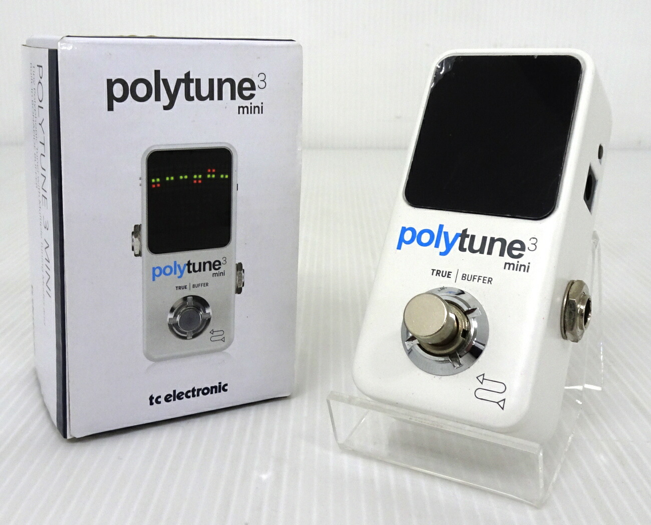 【楽天市場】【中古】tc electronic polytune 3 mini ポリチューン ペダルチューナー【楽器】【米子店】：開放倉庫山陰オンラインショップ