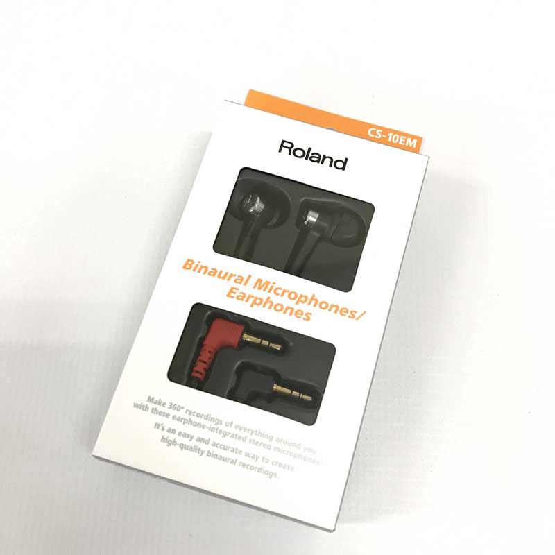 【楽天市場】【中古】 Roland CS-10EM 【バイノーラル マイクロホン イヤホン】【製造番号 : -】【山城店】：開放倉庫 京都山城店