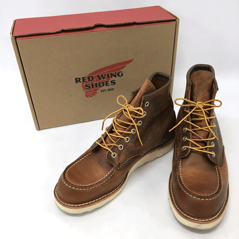 【楽天市場】【中古】RED WING レッドウィング 8876 6' Classic Work Moc-Toe 6inch クラシック ワーク ...