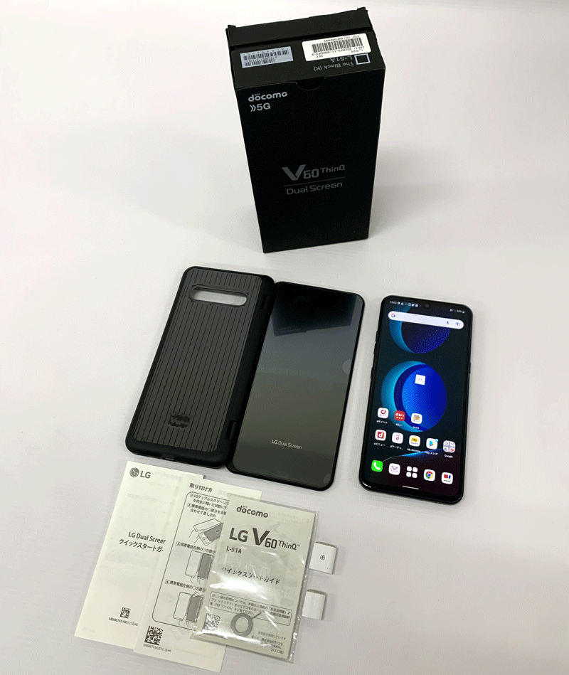 【楽天市場】【中古】 docomo L-51A LG V60 ThinQ 5G 【白ロム】【352023110926439】【利用制限: 】【Android 10】《スマホ・山城店》：開放倉庫 ...