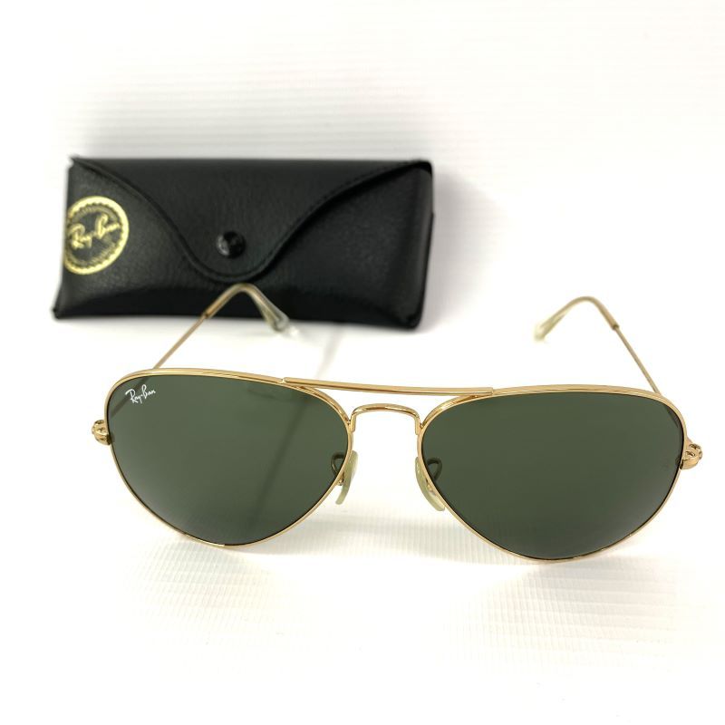 【楽天市場】【中古】Ray-Ban レイバン AVIATOR CLASSIC アビエータークラシック サングラス《服飾小物・山城店》B214 ...
