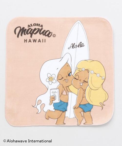 【楽天市場】 o。ハワイアン アロハマプア ハンドタオル マプアちゃん タオル ハンカチ プレゼント ハワイアン雑貨 サーフィン 西海岸インテリア サーフィン サーファー ロコガール ...