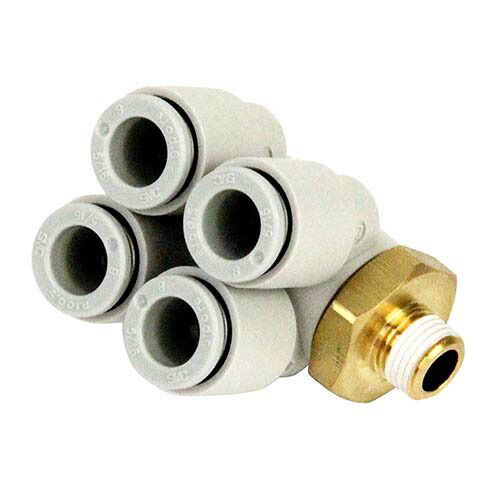 【楽天市場】SK11 W管継手 WBユニバーサルL KQ2ZD08-01AS 藤原産業：快適水空館