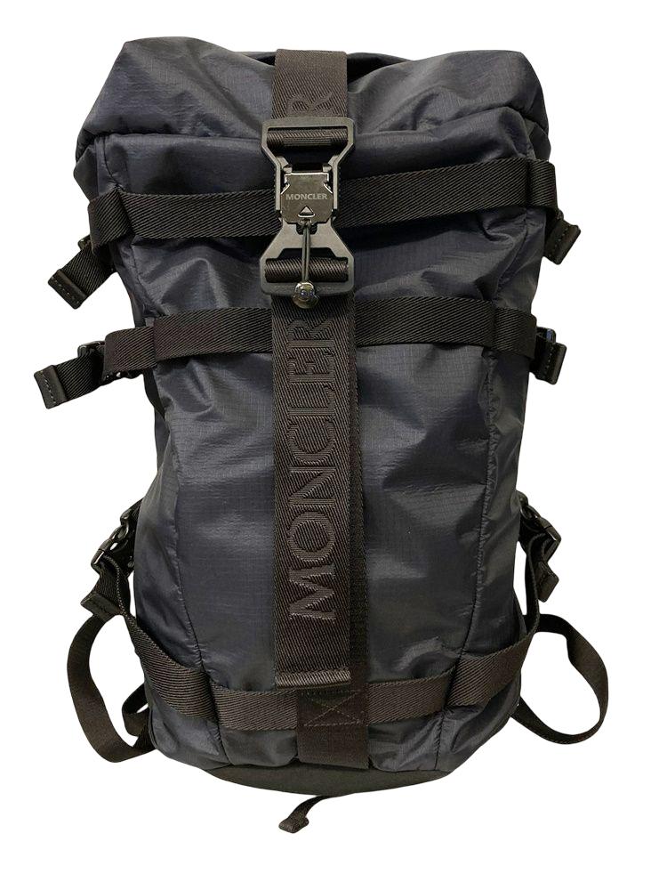 【楽天市場】【中古】モンクレール MONCLER ARGENS BACK PACK ネイビー系 紺 ロゴ F109A5A70310 02SB1 ...