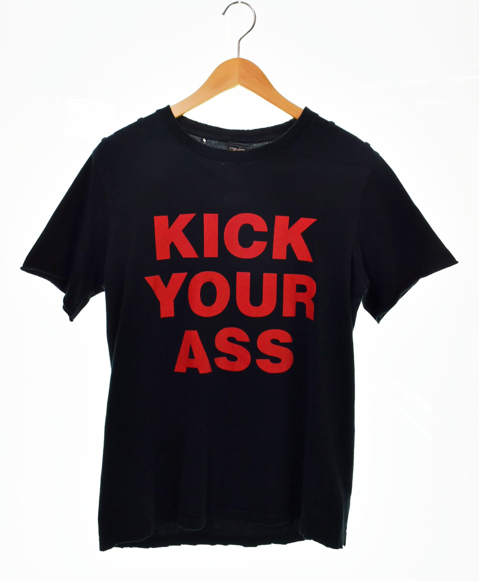 【楽天市場】【中古】ナンバーナイン NUMBER (N)INE 06SS GUNS期 ガンズ期 KICK YOUR ASS Tee Shirt ...