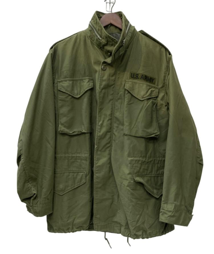 【楽天市場】【中古】ユーエスアーミー US ARMY 60's 68年製 M-65 2nd グレーライナー ジャケット カーキ Mサイズ 201MT-3069 VB：ドンドンサガール