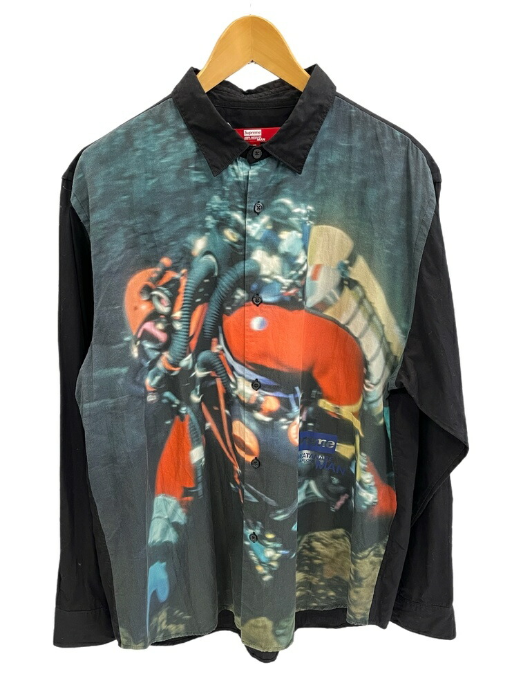 【楽天市場】【中古】シュプリーム SUPREME Supreme×JUNYA WATANABE COMME des GARCONS MAN Nature Shirt フォトプリント XL 長袖 ...