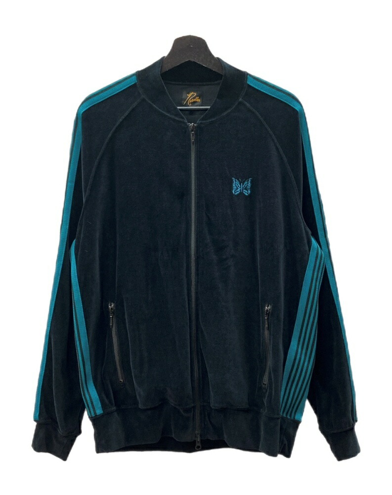 【楽天市場】【中古】 ニードルス Needles RC Track Jacket トラック ジャケット ベロア ダブルジップ 蝶 ジャージ 青 ...