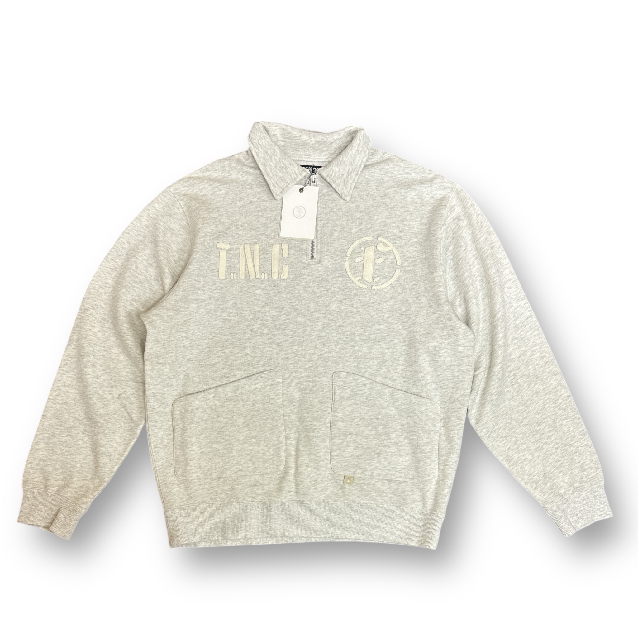 【楽天市場】FAF (Fake As Flowers)・エフエーエフ フェイクアスフラワーズ Half Zip Sweat Top 状態SS ...