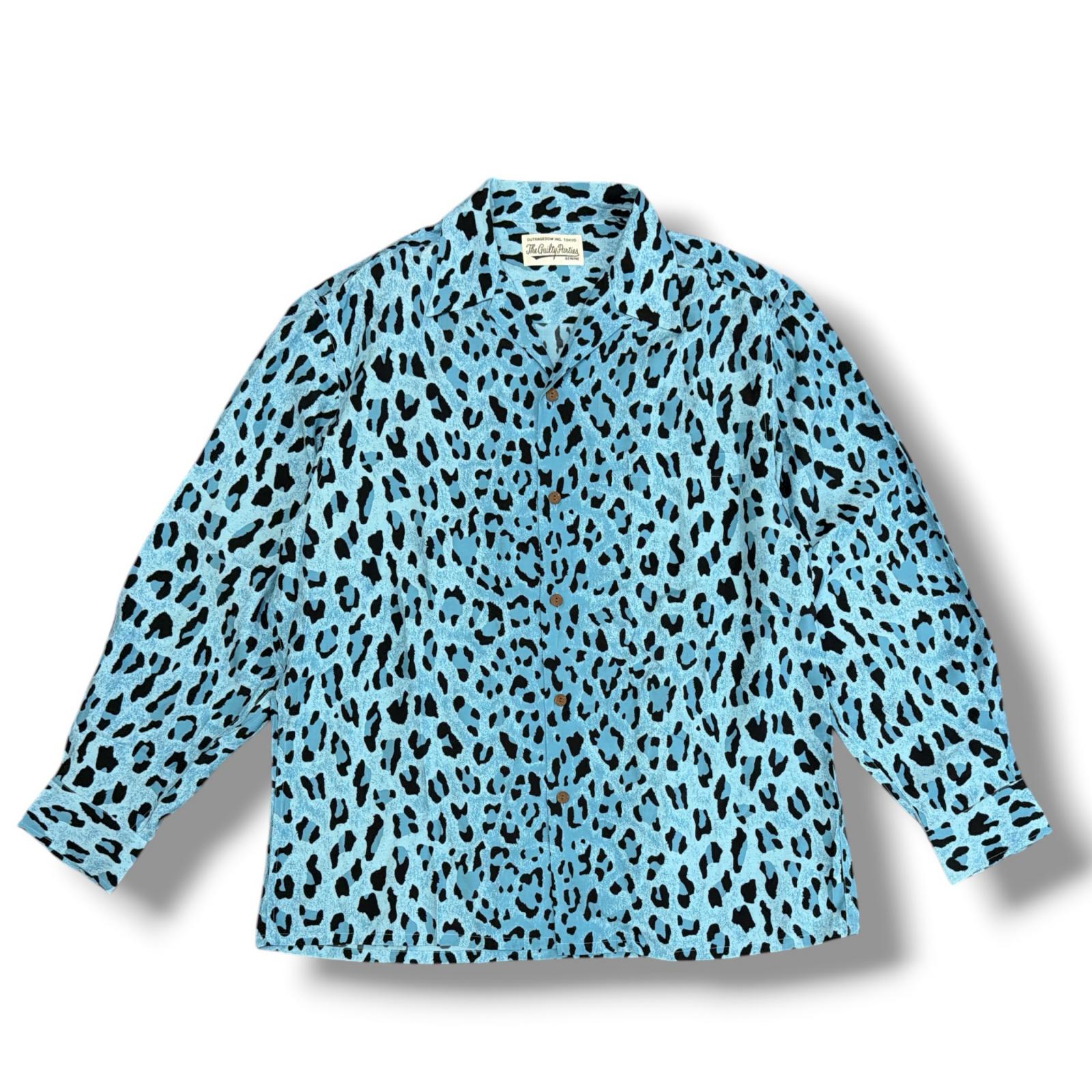【楽天市場】WACKO MARIA・ワコマリア 22AW HAWAIIAN SHIRT L/S 状態A レオパード柄長袖ハワイアンシャツ ...
