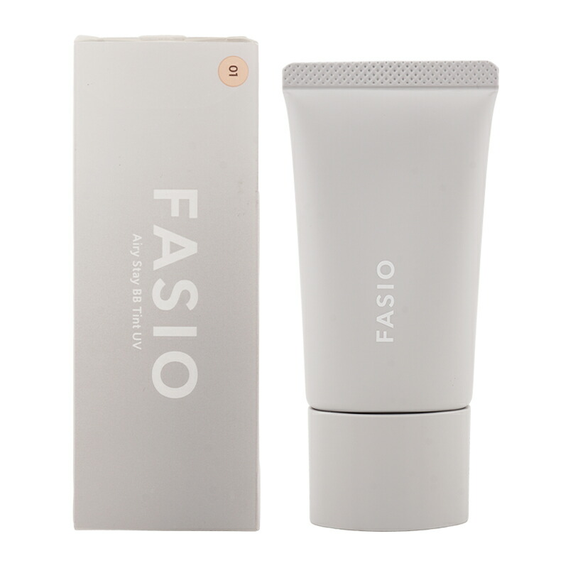 【楽天市場】FASIO ファシオ エアリーステイ BB ティント UV 01 ピンクベージュ SPF50+ PA++++ 30g ウォータープルーフ 皮脂プルーフ [ギフトラッピング対応 ...