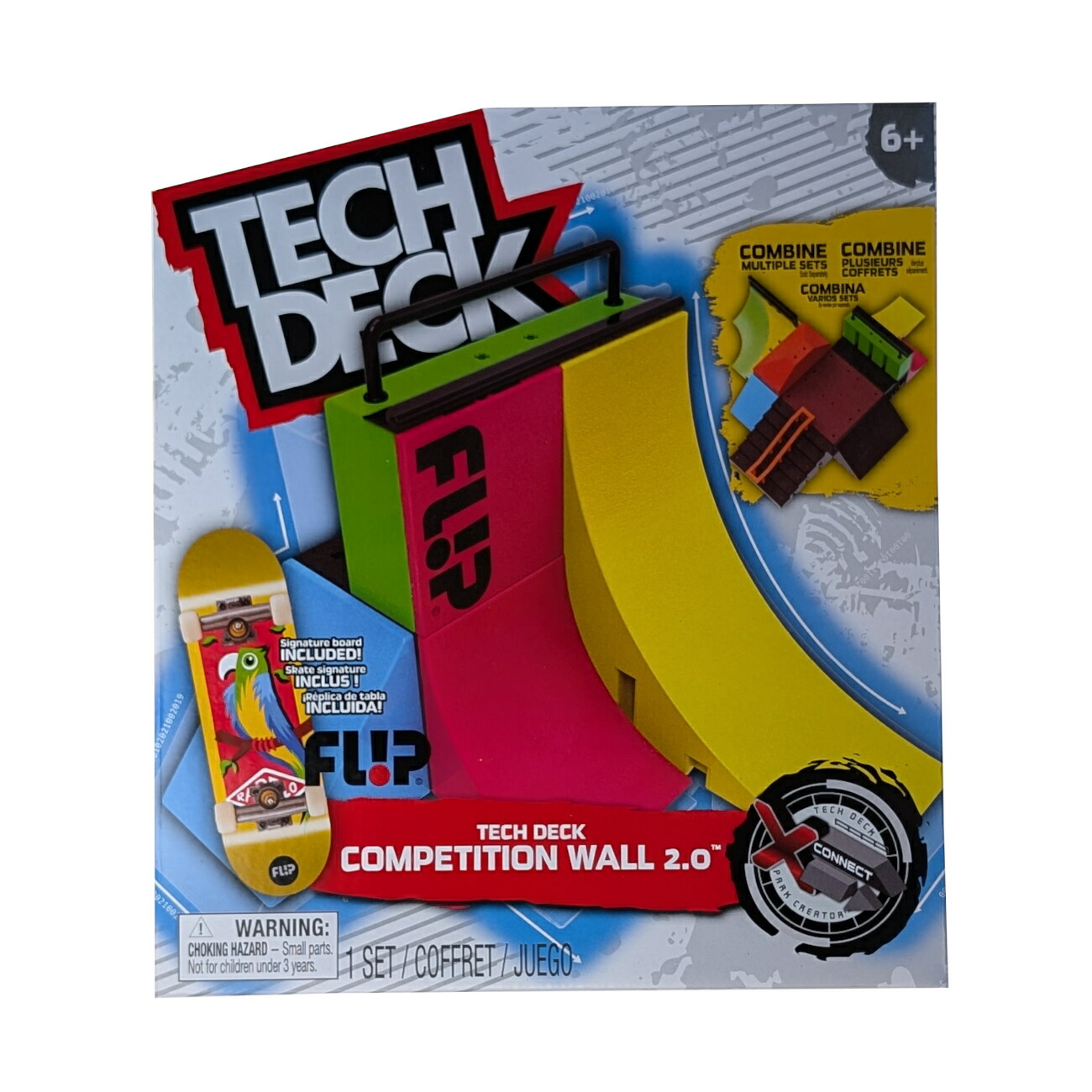 【楽天市場】【送料無料】テックデッキ TECH DECK COMPETITION WALL 2.0 FLIP #20147578 X ...