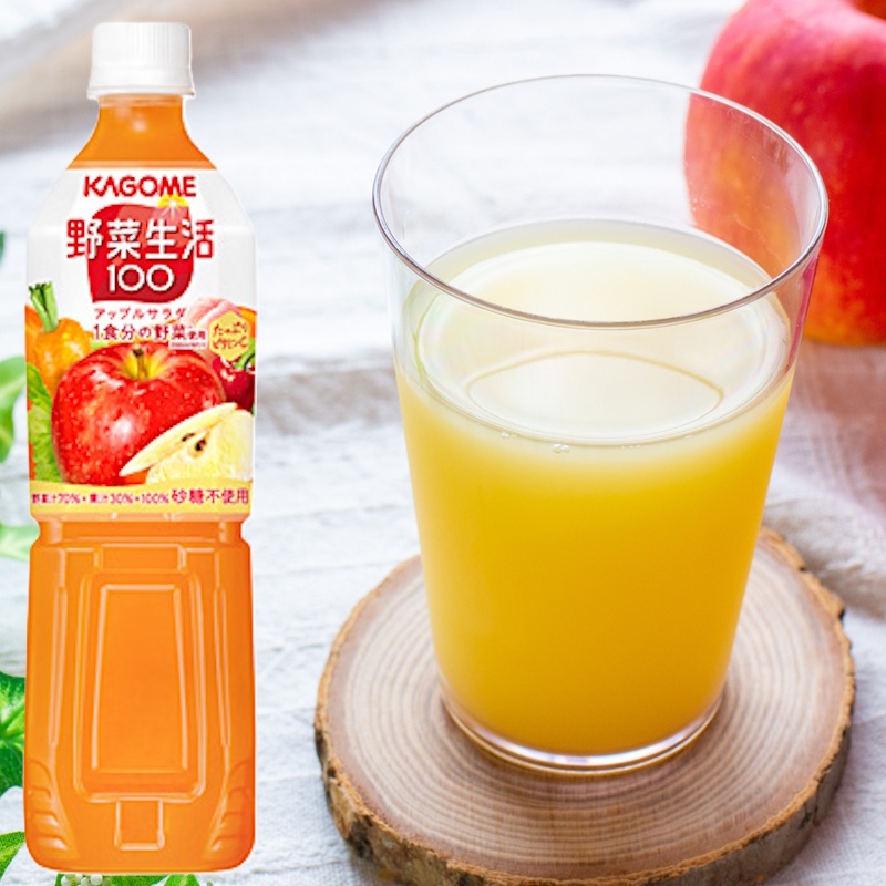 【楽天市場】【KAGOME】カゴメ 野菜生活100 アップルサラダ 720ml×15本：食品卸 KAMBUTSUYA