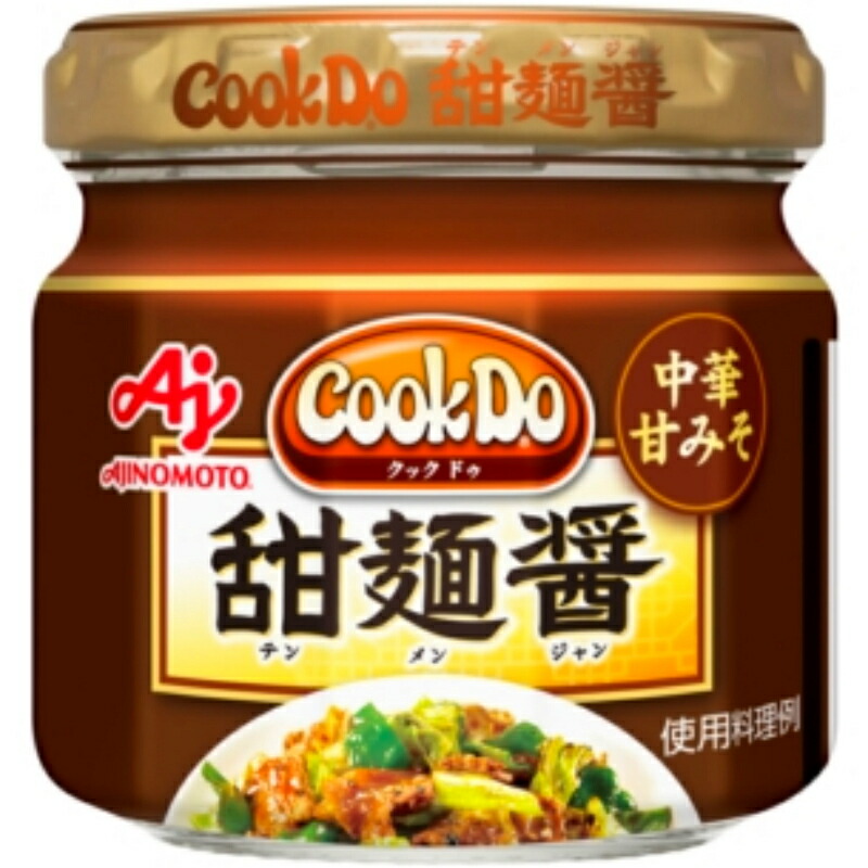 【楽天市場】味の素 Cook Do 甜麺醤 瓶 100g 40個 (10×4B)：食品卸 KAMBUTSUYA