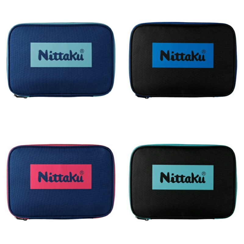 【楽天市場】2025年2月28日発売 Nittaku ニッタク 卓球ラケットケース nk-7226 カラーロゴケース ラケット2本入用 卓球用 収納ケース/バッグ 送料無料：カメイスポーツ