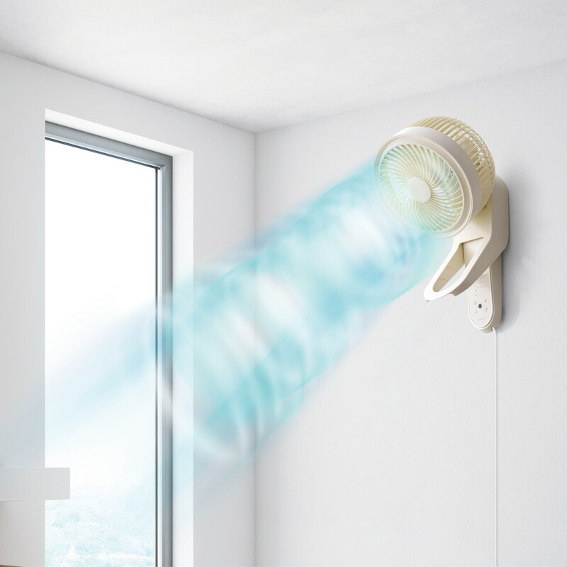 【楽天市場】スリーアップ CF-T2218 壁掛け式 3Dスイングサーキュレーター360 リモコン付き 壁掛け式扇風機 壁掛け式 ...