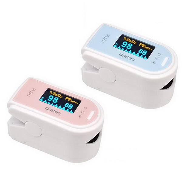 【楽天市場】ドリテック パルスオキシメータ OX-101PKDI OX-101BLDI パルオキシメーター 血中酸素濃度と脈拍計測 脈拍強度計 血中酸素飽和度計：カメケン 空気清浄機・カーペット