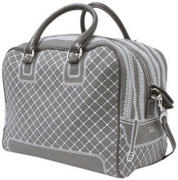 【楽天市場】D&G ディー＆ジーリリィ キャンバス 2WAYボストンバッグ鍵付き グレー（金具：シルバー） コットンキャンバス×カーフスキン ...