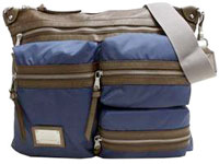 【楽天市場】DOLCE&GABBANA 斜めがけショルダーバッグブルー×カーキブラウン ロゴ刻印入りプレートかばん 鞄ドルガバ ドルチェ ...