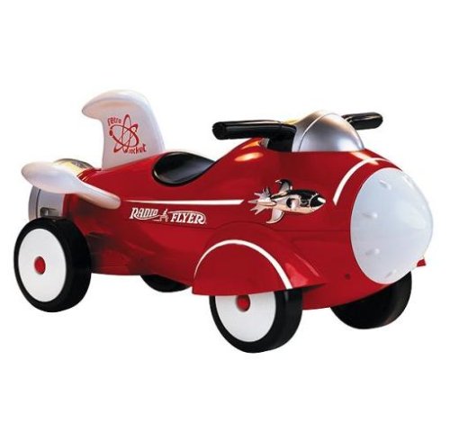 【楽天市場】RADIO FLYER ラジオフライヤーRide Ons 乗用玩具Retro Rocket #61キックカー 安定の4輪車レトロ ...
