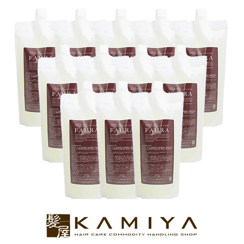 【楽天市場】【おみくじ割！最大30%off】ファウラ シャンプー 500ml 詰替用×12個セット|シャンプー faura ダメージケア シャンプー リペア 補修 保護 剛毛 湿気 クセ毛 ...