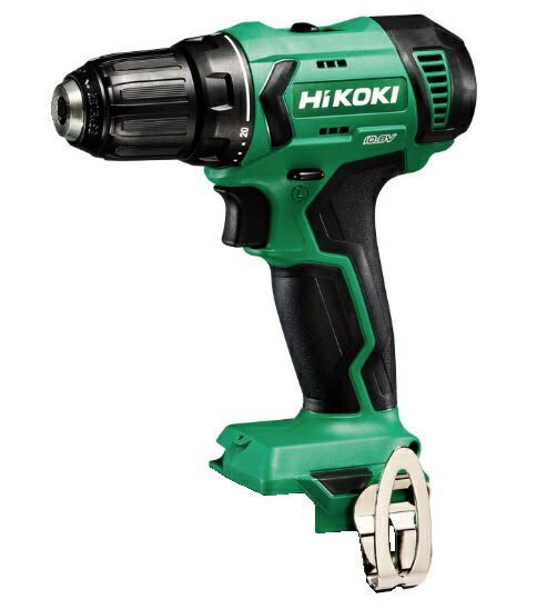 【楽天市場】HiKOKI 10.8V コードレスドライバドリル DS12DA(NN) 本体のみ 最大トルク38N・m(低速) 17N・m(高速) クラッチ20段 10.8V対応 ハイコーキ ...