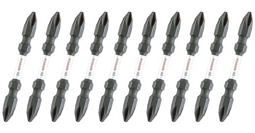 【楽天市場】☆ ボッシュ 65mm 両頭ドライバービット 10本入 2608522405 BOSCH ネコポス可 在庫：カナジン 楽天市場店