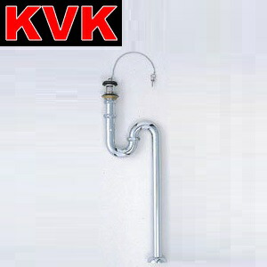 【楽天市場】KVK VR1S 水栓部材 排水金具付Sトラップ32用【ゴム栓式】 λ：住設建材カナモンジャー