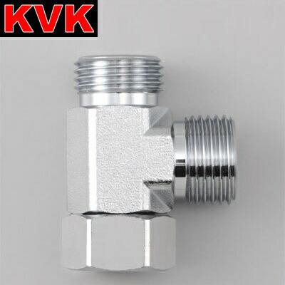 【楽天市場】KVK ZS510 水栓部材 片ナットコンパクトチーズ λ：住設建材カナモンジャー